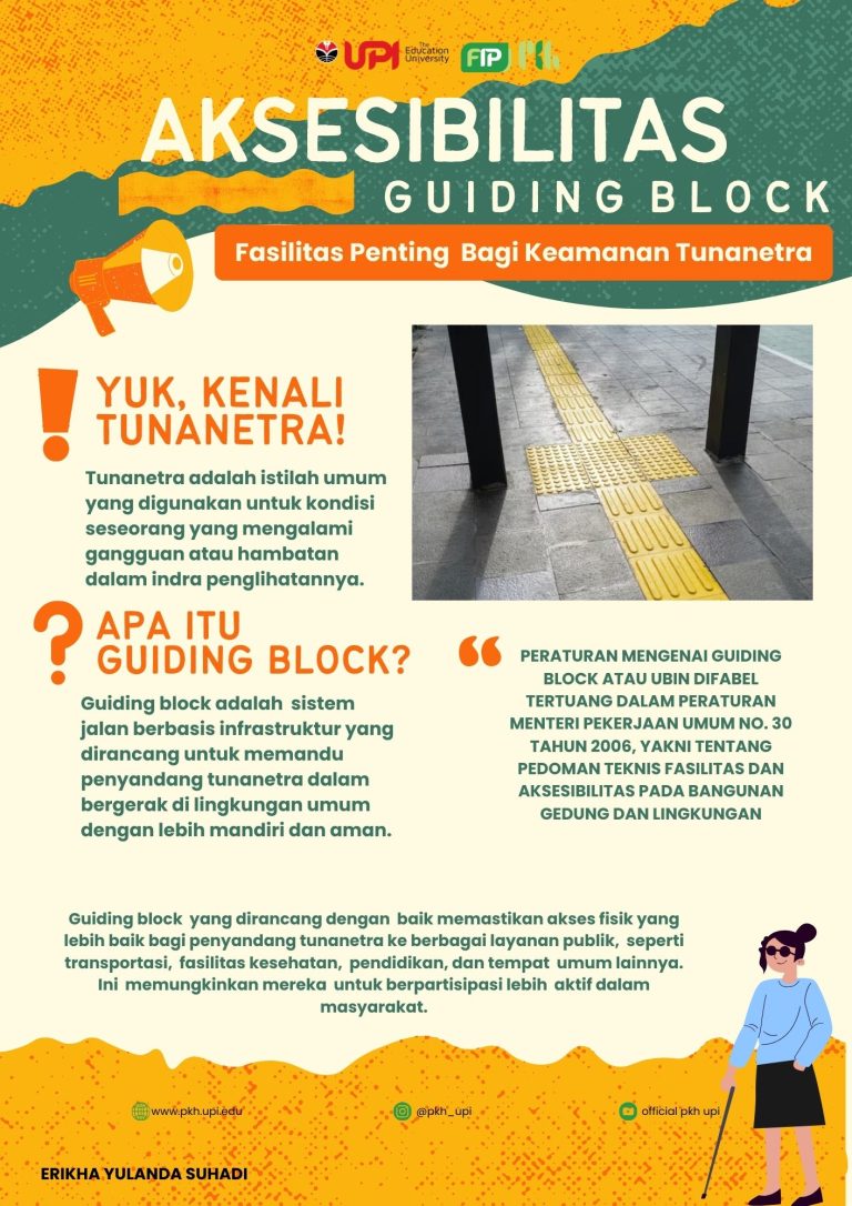 Aksesibilitas Guiding Block - pkh upi